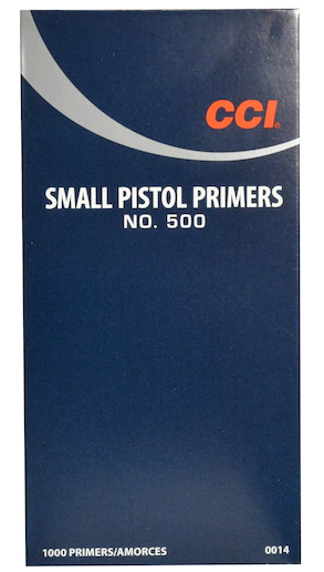 Buy CCI Small Pistol Primers #500 Box of 1000 (10 Trays of 100 ...